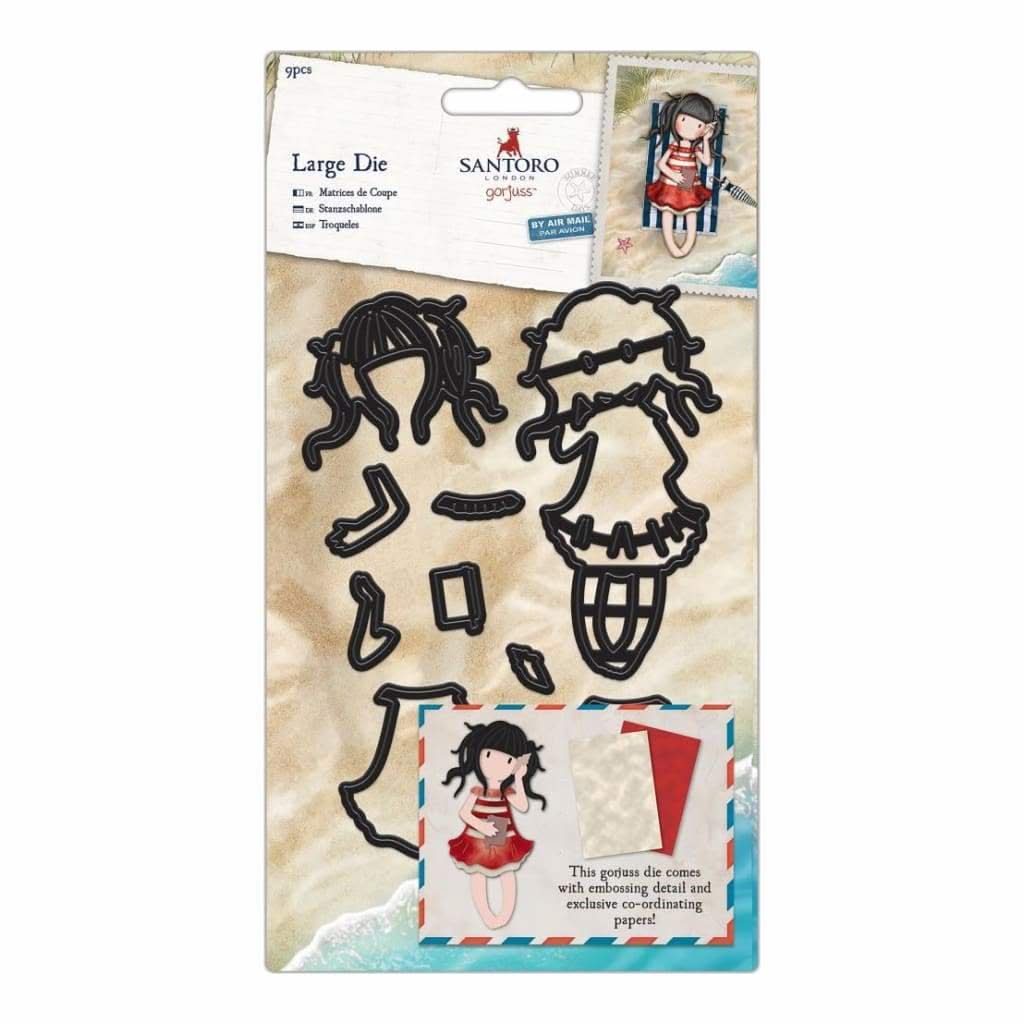 Gorjuss Santoro Decorative Dies Postal Summer Days, 9 Pieces – CraftOnline