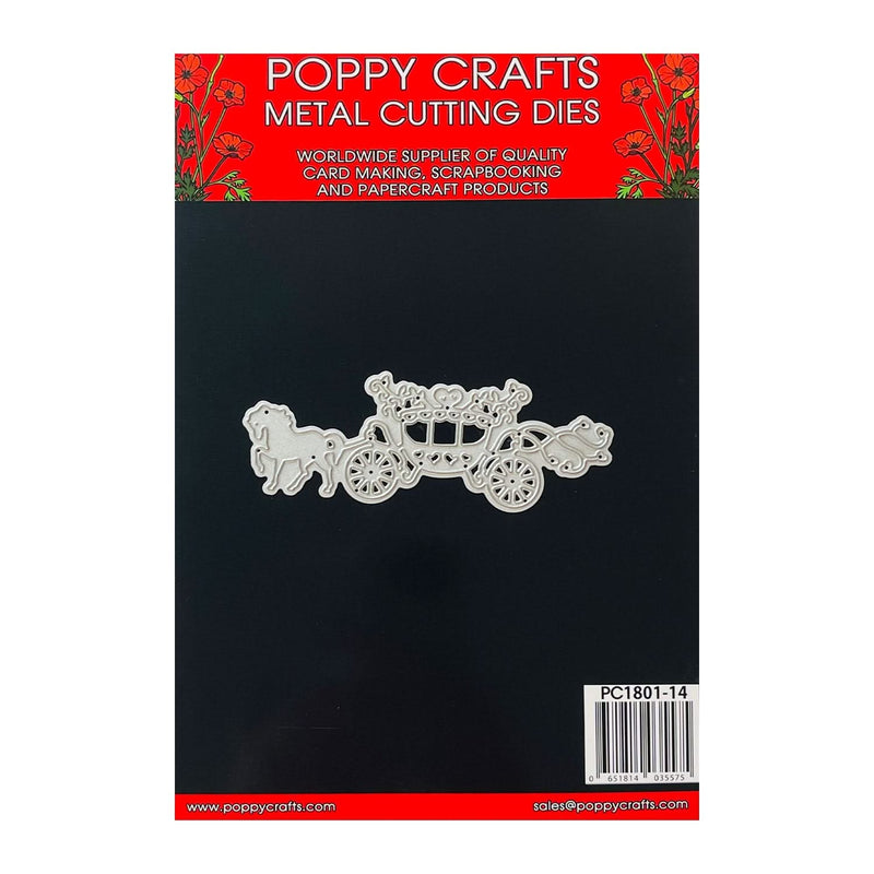 Poppy Crafts Metal Cutting Dies - Horse and Carriage – CraftOnline