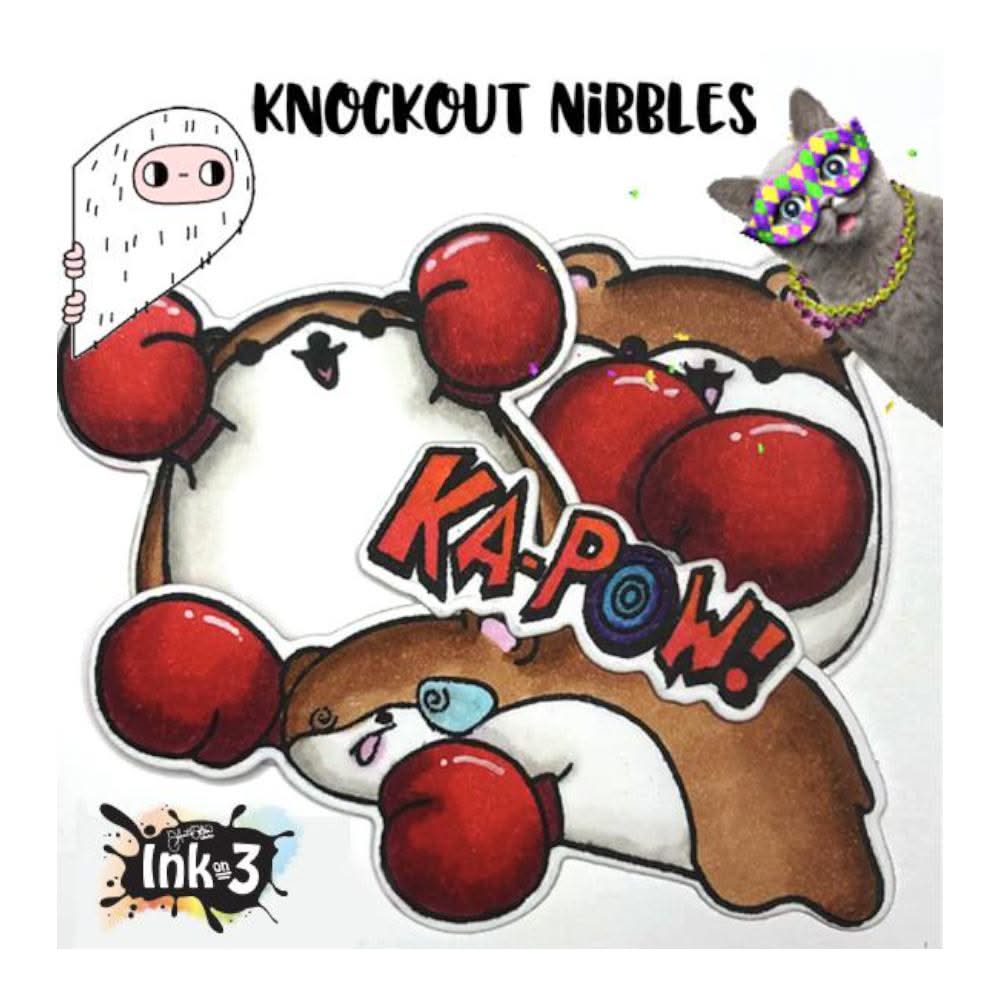 Ink On 3 - Knockout Nibbles 4x6 inch Clear Stamp Set* – CraftOnline