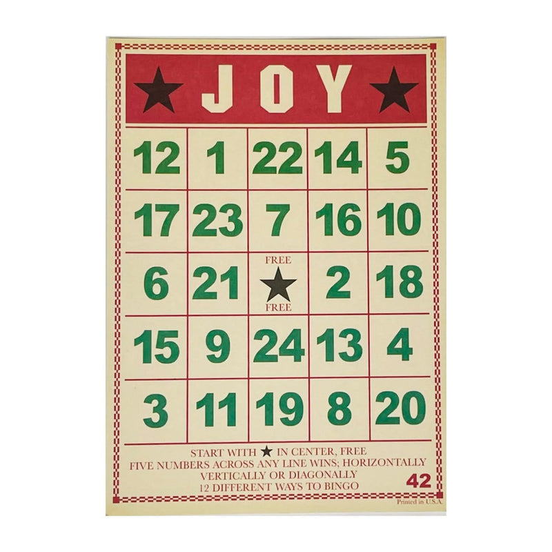 Jenni Bowlin - Mini Bingo Cards - Joy – CraftOnline