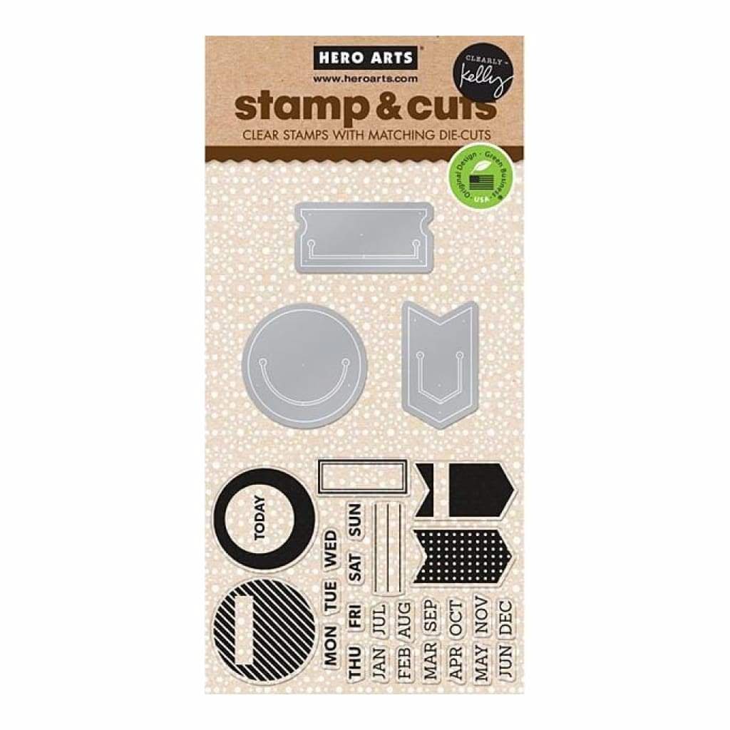 Hero Arts - Kelly Purkey Stamp Cut Planner Clips – CraftOnline