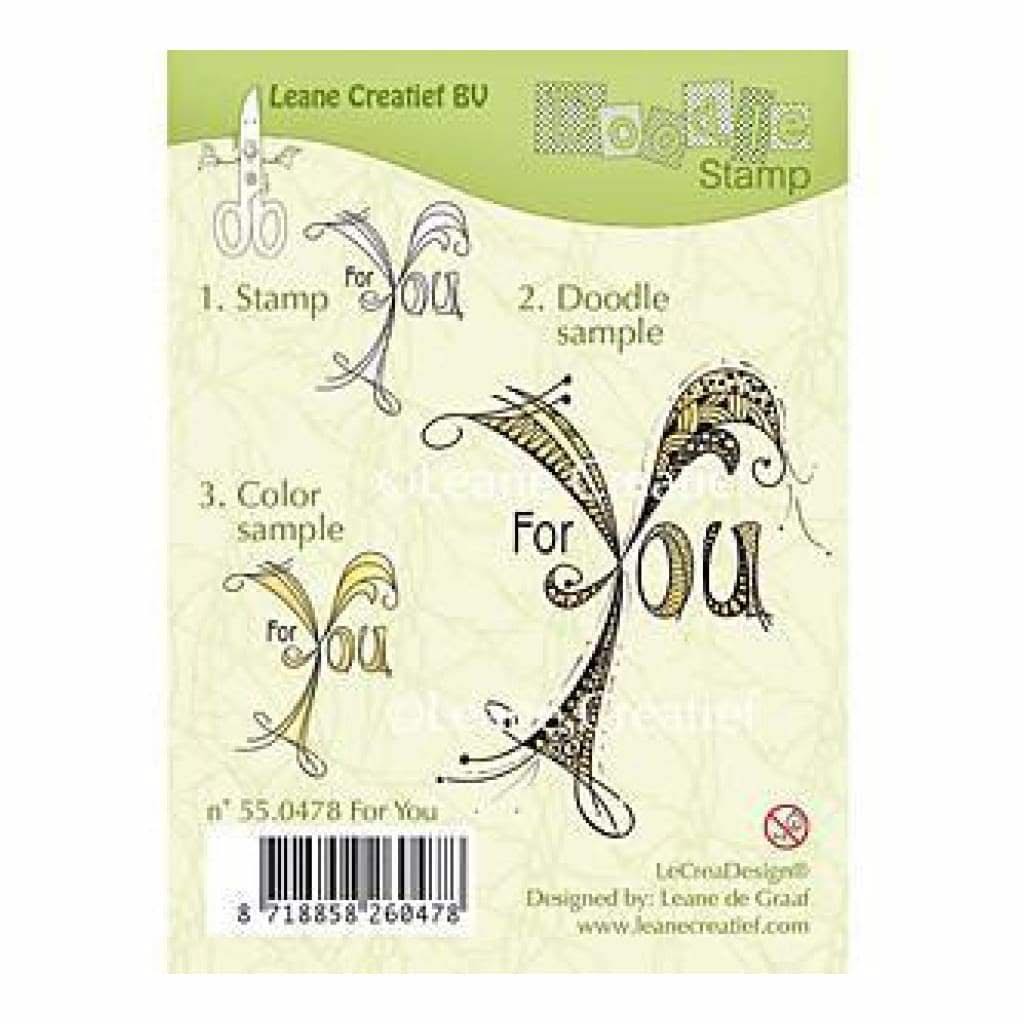 Leane Creatief Clear Stamps For You – CraftOnline