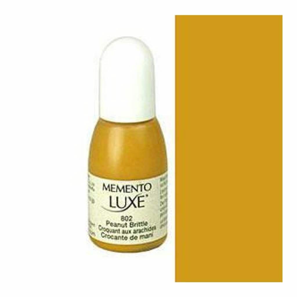 Memento Luxe ReInker Peanut Brittle – CraftOnline