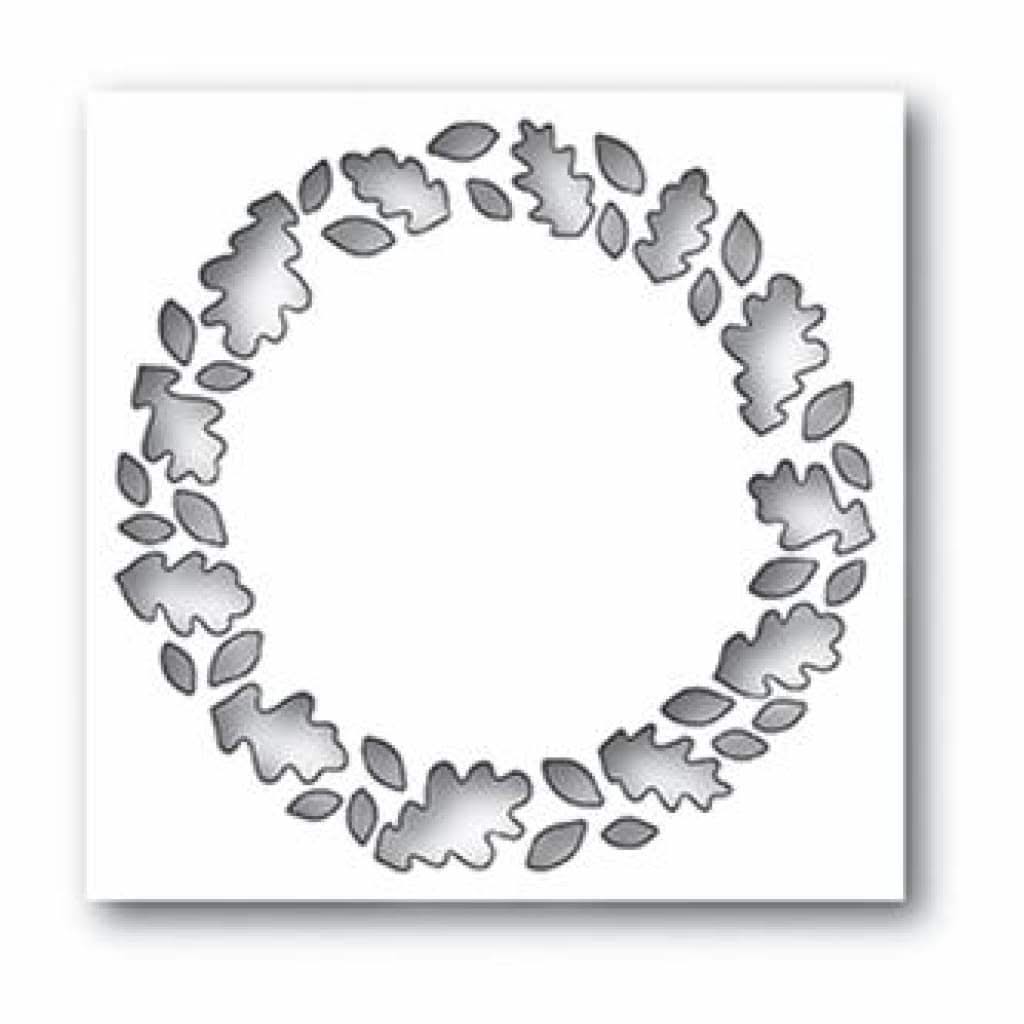 Memory Box Poppystamps die - Leafy Wreath Collage* – CraftOnline