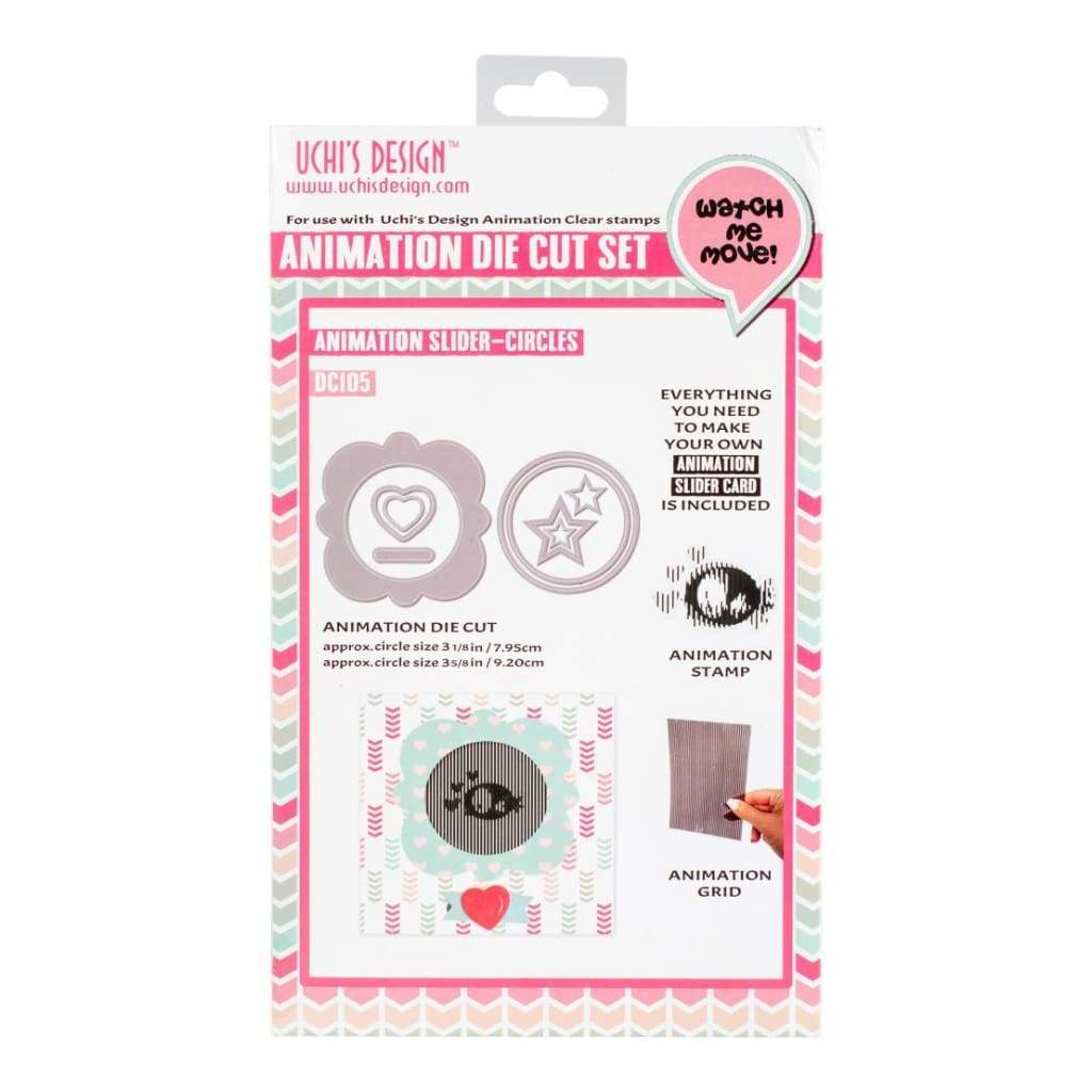 Motion Crafts Animation Clear Stamps, Die & Grid Set Bird-Circle Slide ...