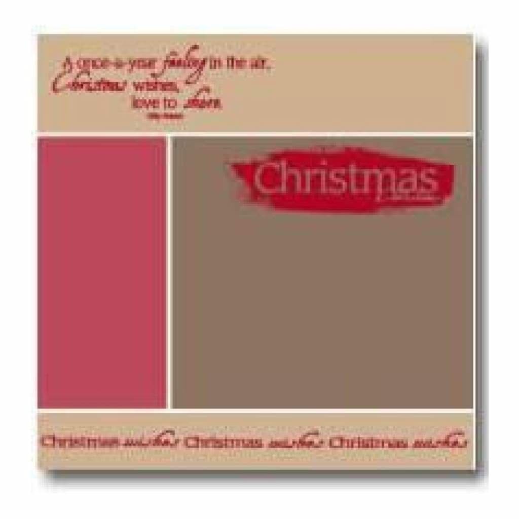 My Minds Eye Christmas layover layout 12x12 inch Acid free – CraftOnline