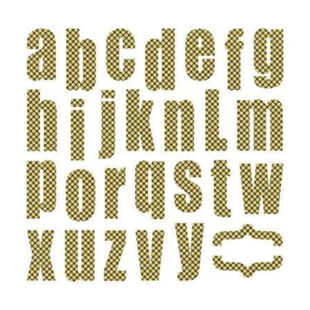 Paper Loft Slug Bug Green Polka Dot Die Cut Alpha – CraftOnline