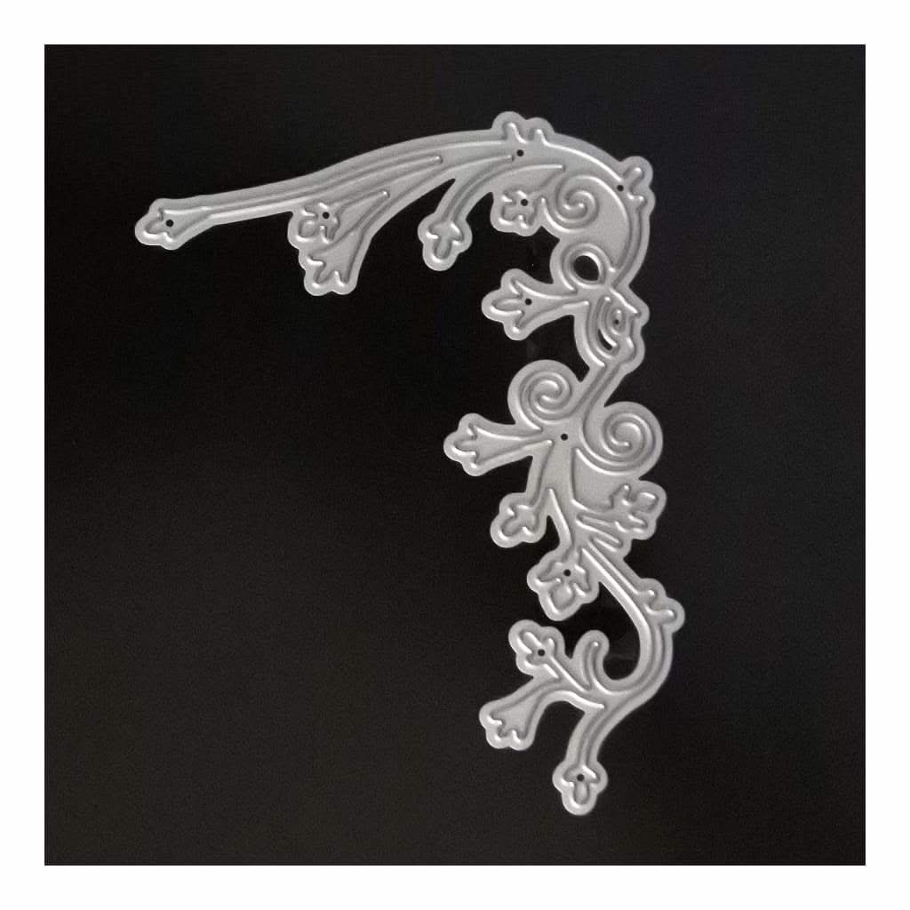 Poppy Crafts Dies - Ornate Floral Corner Die Design* – CraftOnline