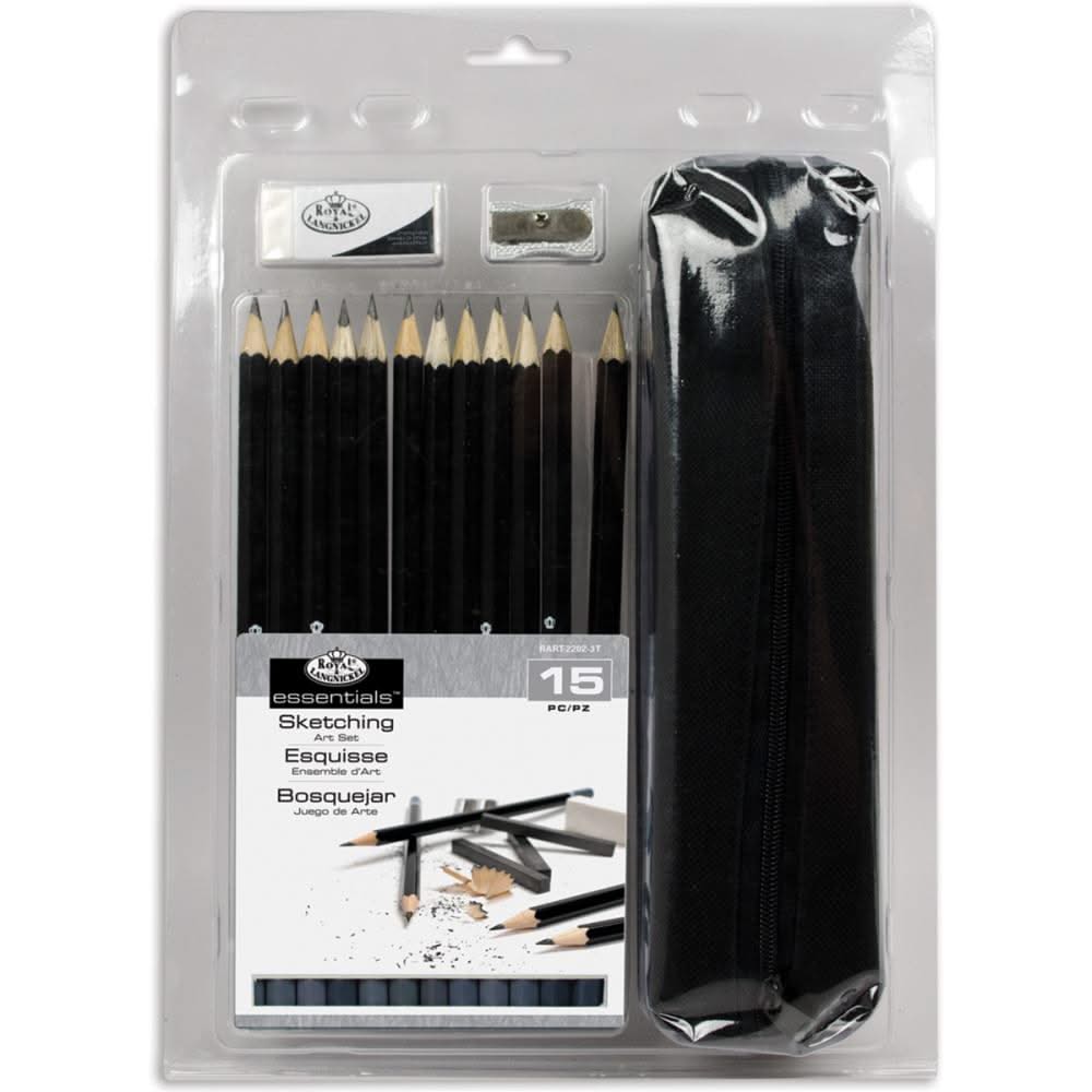 Royal Brush Clamshell Art Sets Sketching Pencil With Case* – CraftOnline