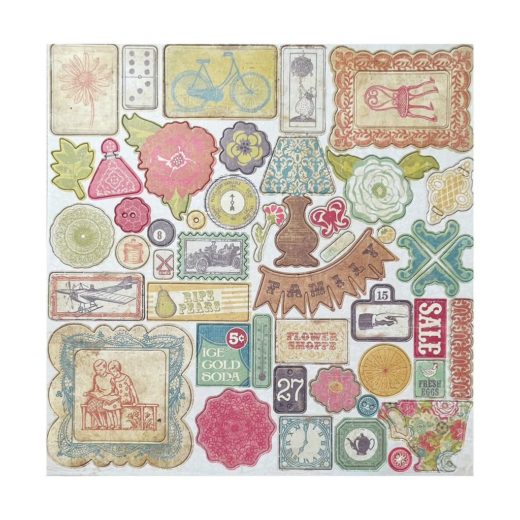 Crate Paper Restoration Collection 12x12 Chipboard Stickers* – CraftOnline