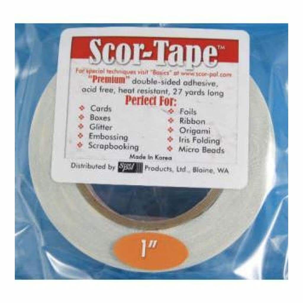 ScorTape DoubleSided Tape 1 x 27 yards long – CraftOnline