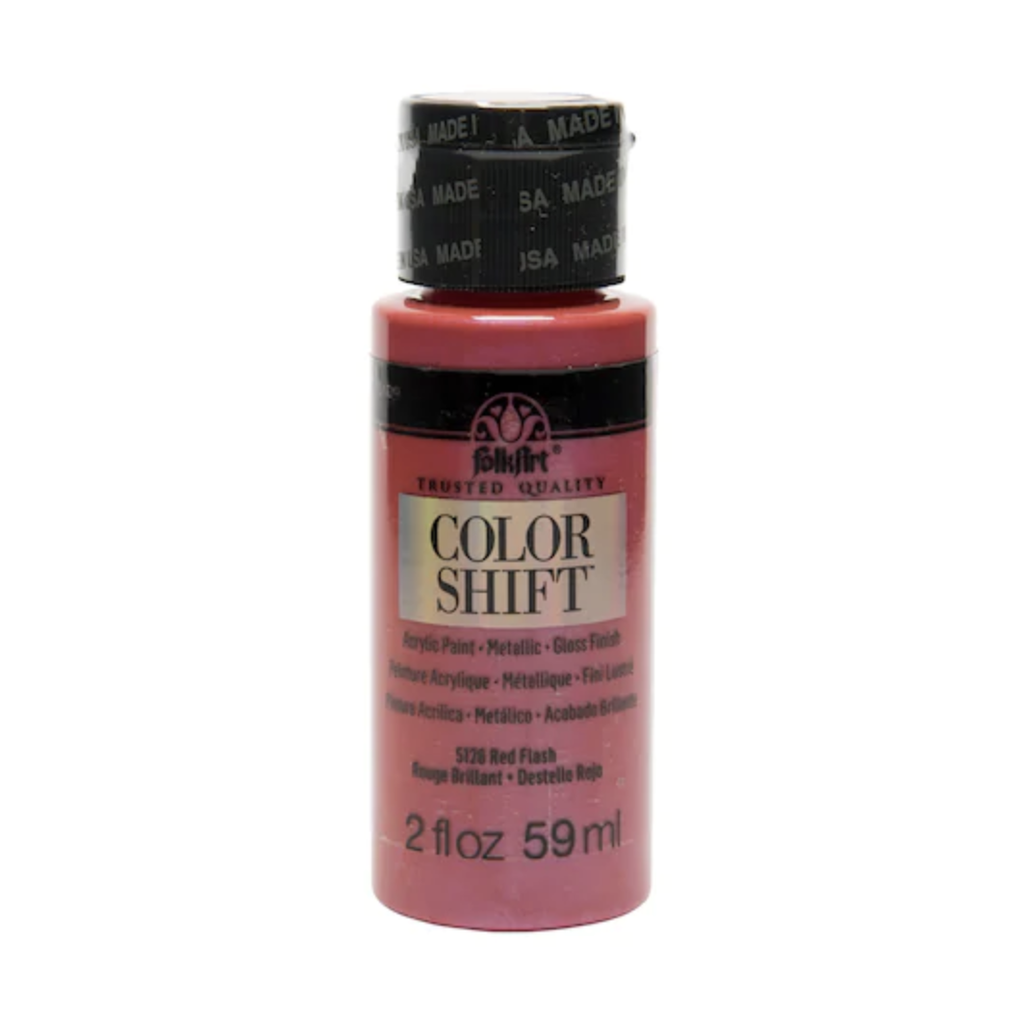 Color-Shifting Acrylic Paint – FolkArt Color Shift Orchid Flash 2oz ...