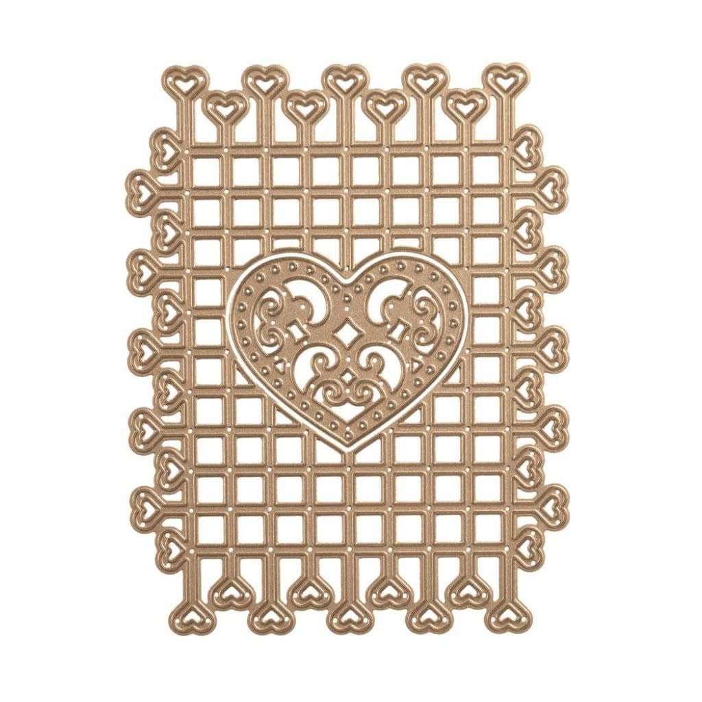 Spellbinder Timeless Heart Designer Series By Marisa Job - Trailing He ...