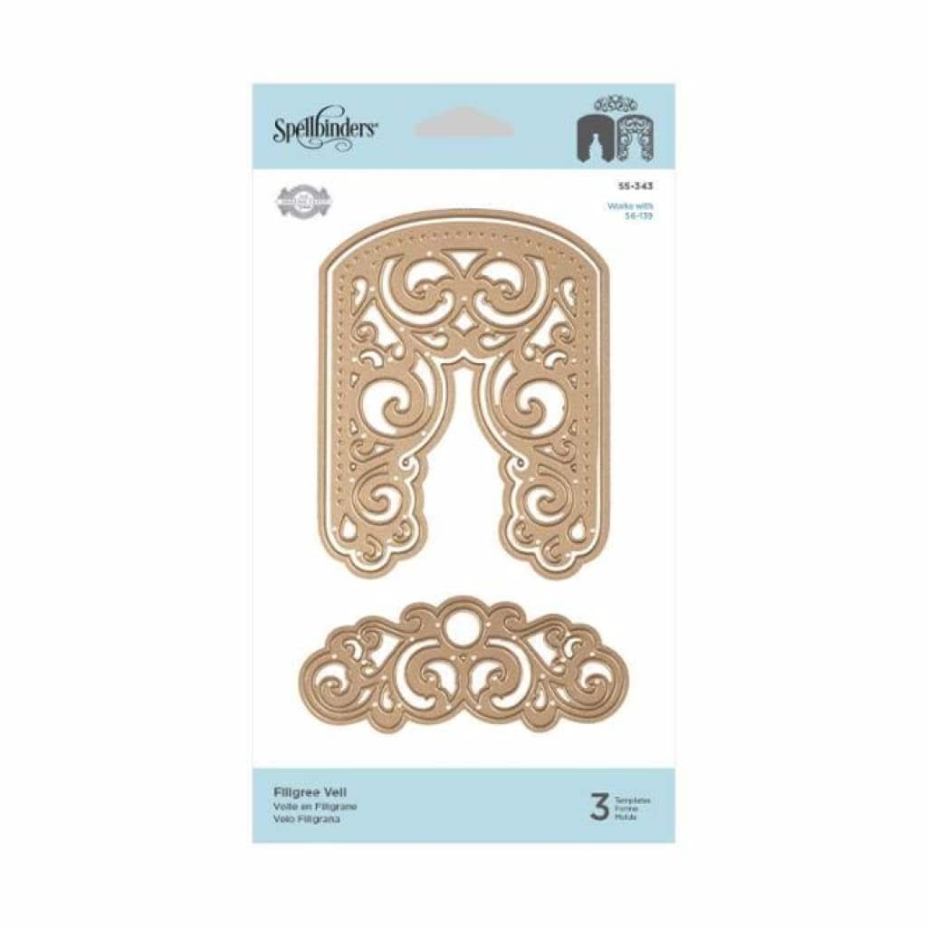 Spellbinders Shapeabilities Dies - Filigree Veil* – CraftOnline