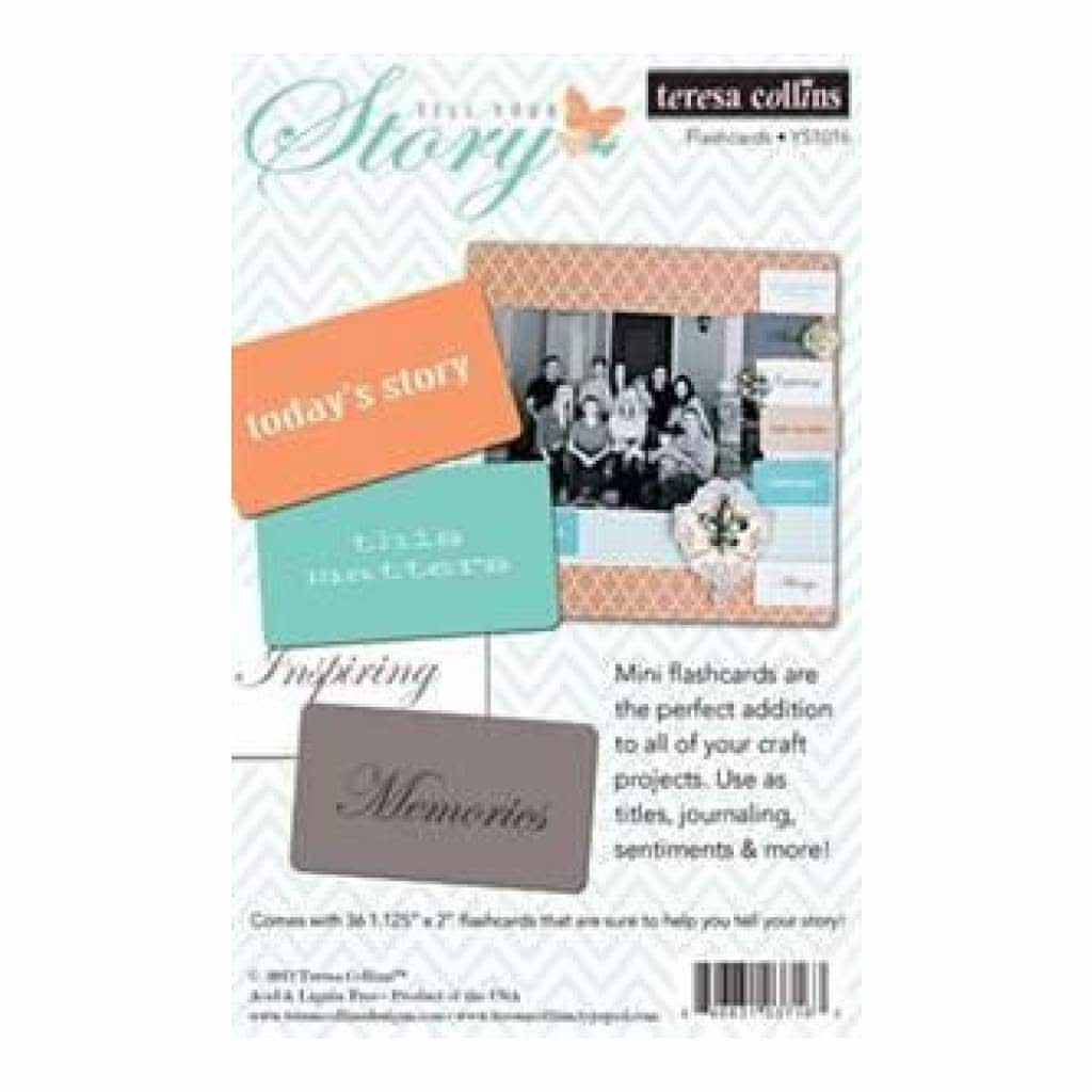 Teresa Collins Tell Your Story Flash Cards – CraftOnline