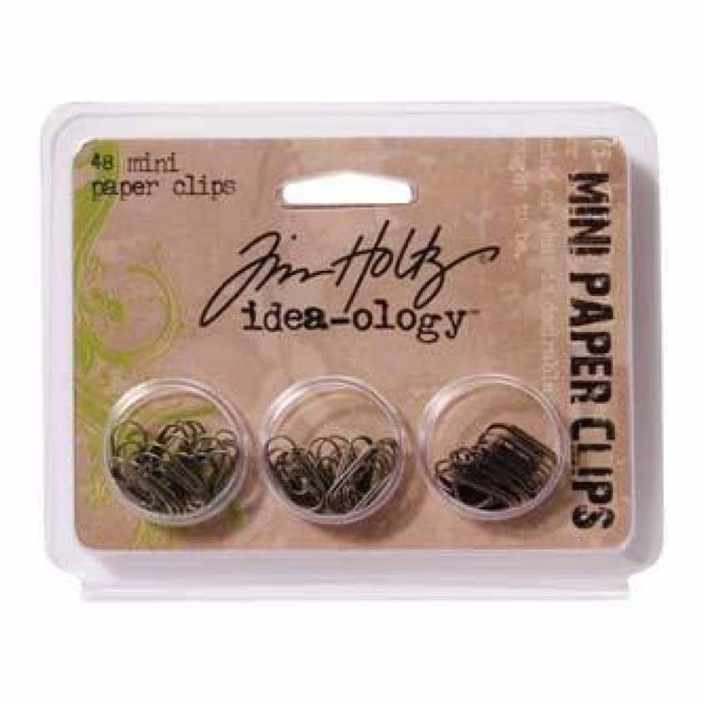 Tim Holtz 48Pkg Mini Paper Clips – CraftOnline