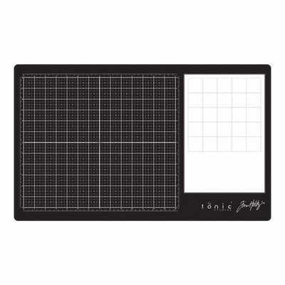 Tim Holtz Glass Media Mat – Multi-Functional Craft Mat for Cardmaking ...