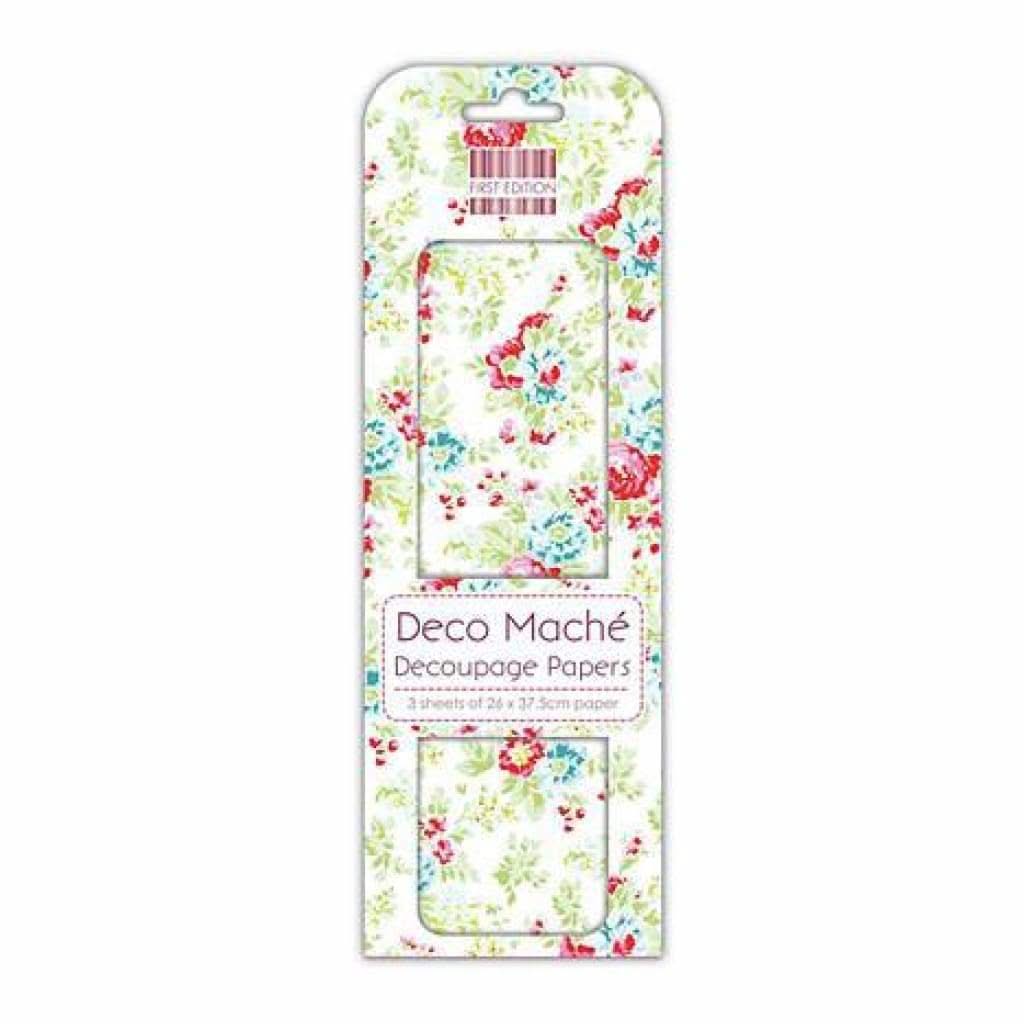Trimcraft Deco Mache Paper 1025 inch X1475 inch 3 pack Red Blue F ...