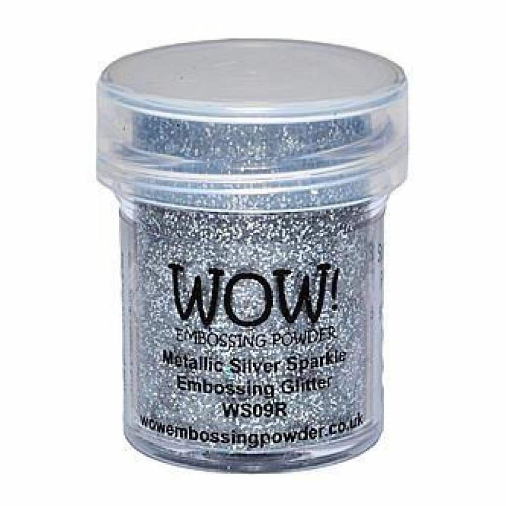 WOW Embossing Powder 15ml Metallic Silver Sparkle – CraftOnline