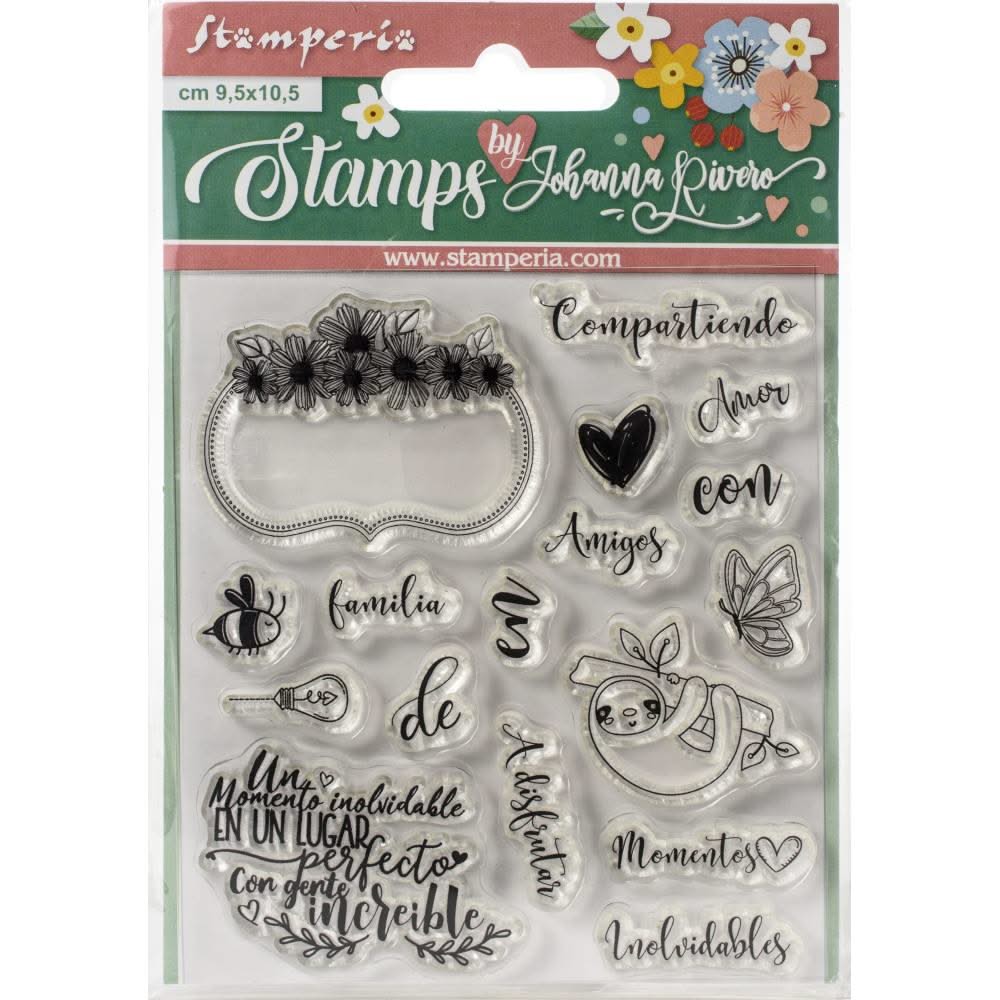 Stamperia Clear Stamps By Johanna Rivero - Label* – CraftOnline