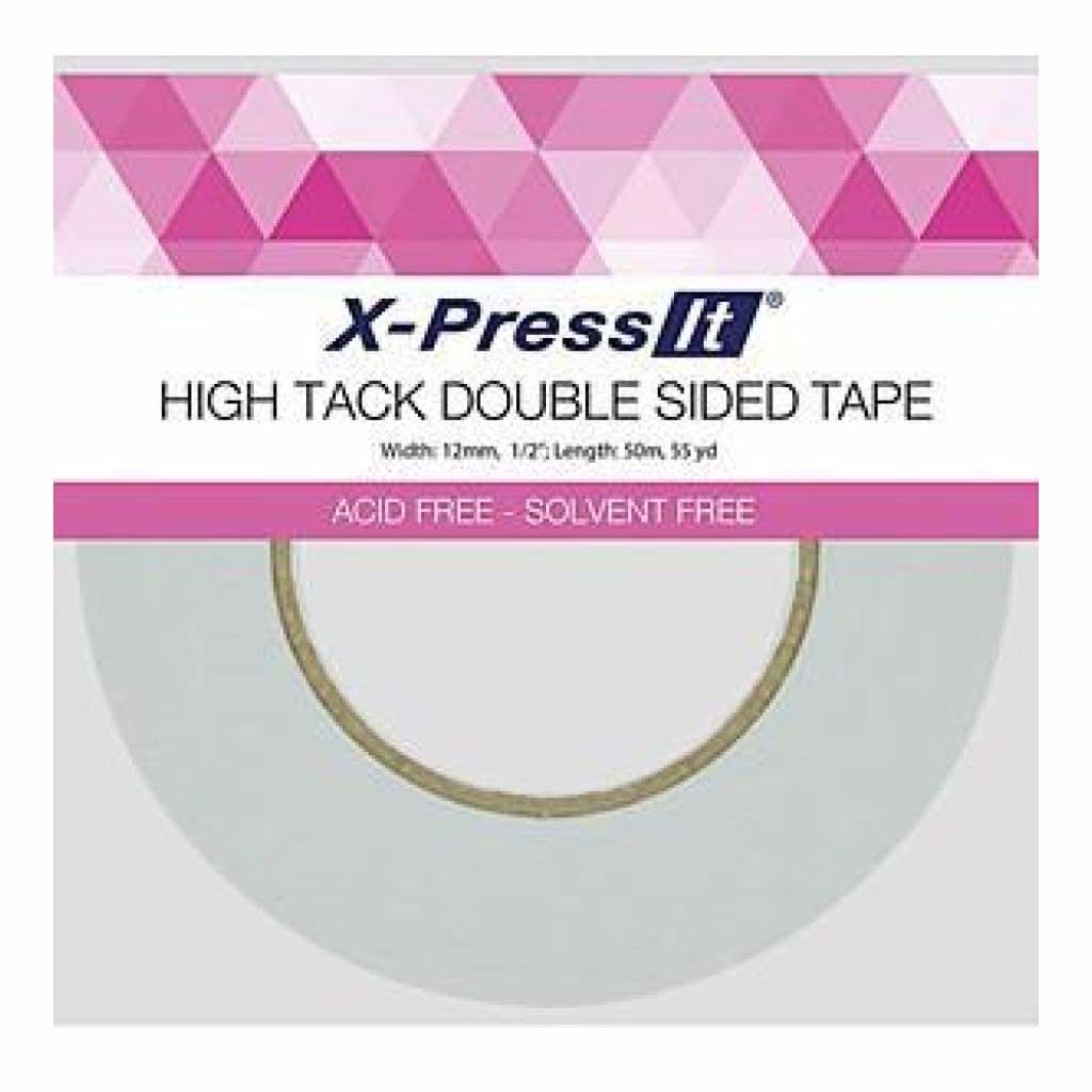 XPress It Double Sided High Tack Tape 12 inch – CraftOnline